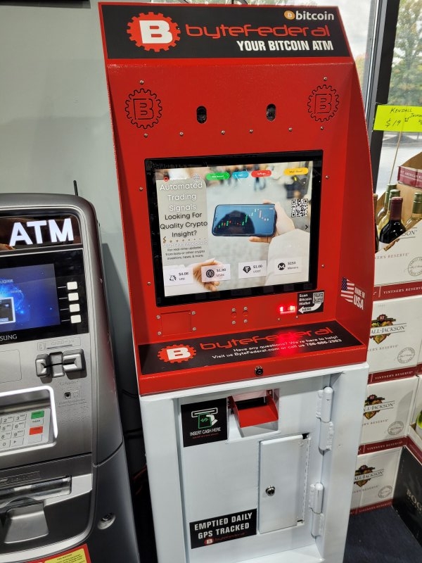 Bitcoin ATM in Peachtree City - Sams Liquor Beer & Fine Wine