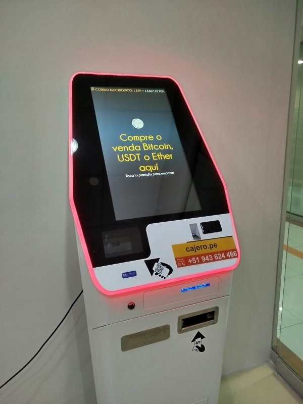 Bitcoin ATM in Lima - Plaza Mayor